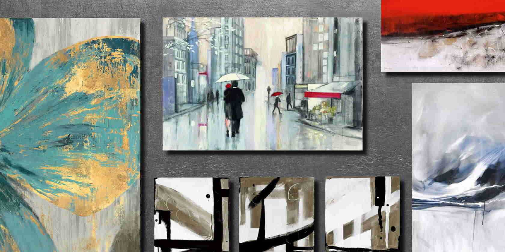 Grif & Graf: Cadres et toiles modernes, art mural, décoration